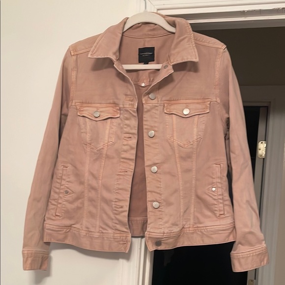Liverpool | Jackets & Coats | Liverpool Pink Denim Jacket Euc | Poshmark